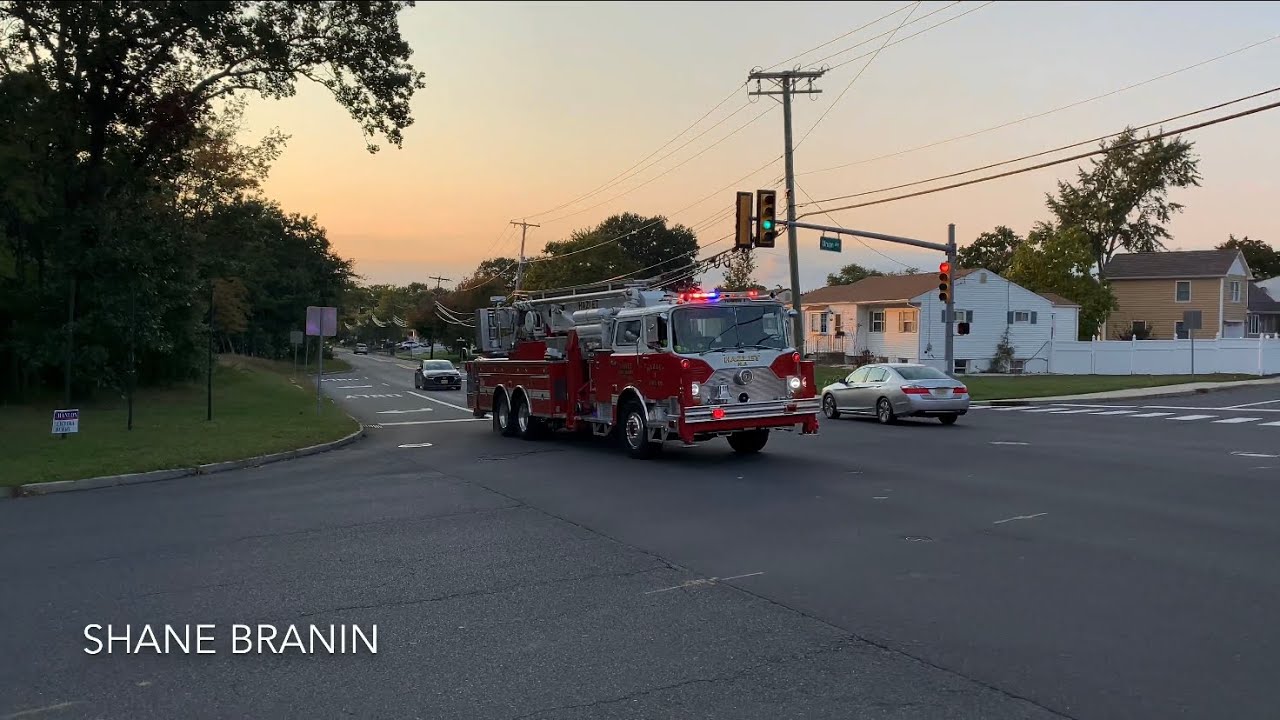 *RARE MACK CF* Hazlet Fire Department (Hazlet Fire Co 1) Tower Ladder ...