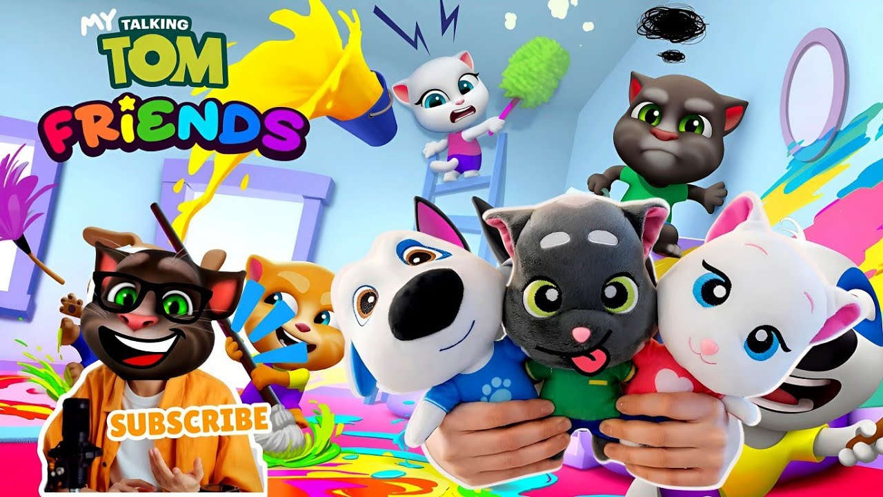 Tom friends | siapa yang bermain gems seru ini - YouTube