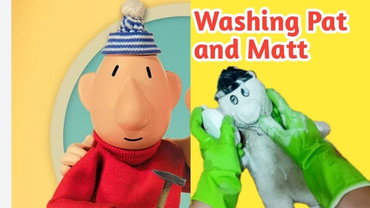 Do you remember Pat and Matt? Washing the dolls of Pat and Matt, which ...