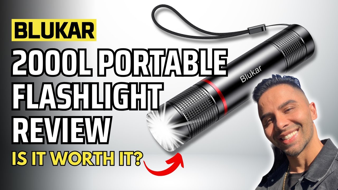 Blukar Flashlight Review: 2000L Best Camping Light, Lumens LED for ...