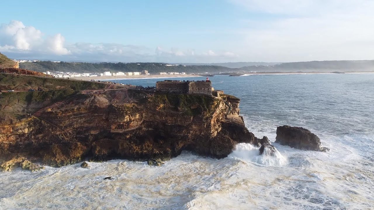 Best of Nazare | Mavic Mini Footage | Nazarè Lighthouse | Portugal Road ...