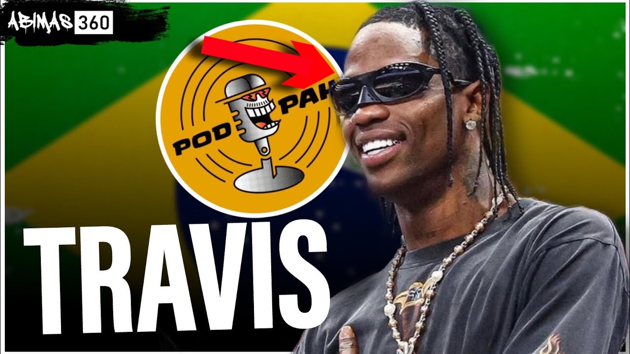 Travis Scott No PODPAH? Rapper usa ÓCULOS de colaboração | RAP NEWS ...