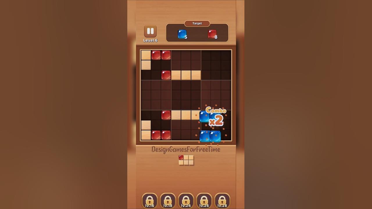 Block Sudoku - Wood Puzzle - Level 6 gameplay logic relaxing brain design decor game walkthrough ...