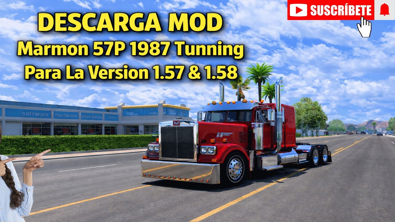 Mod Review Del Mejor Marmon 57P 1987 Tunning Version Free Para ATS ...