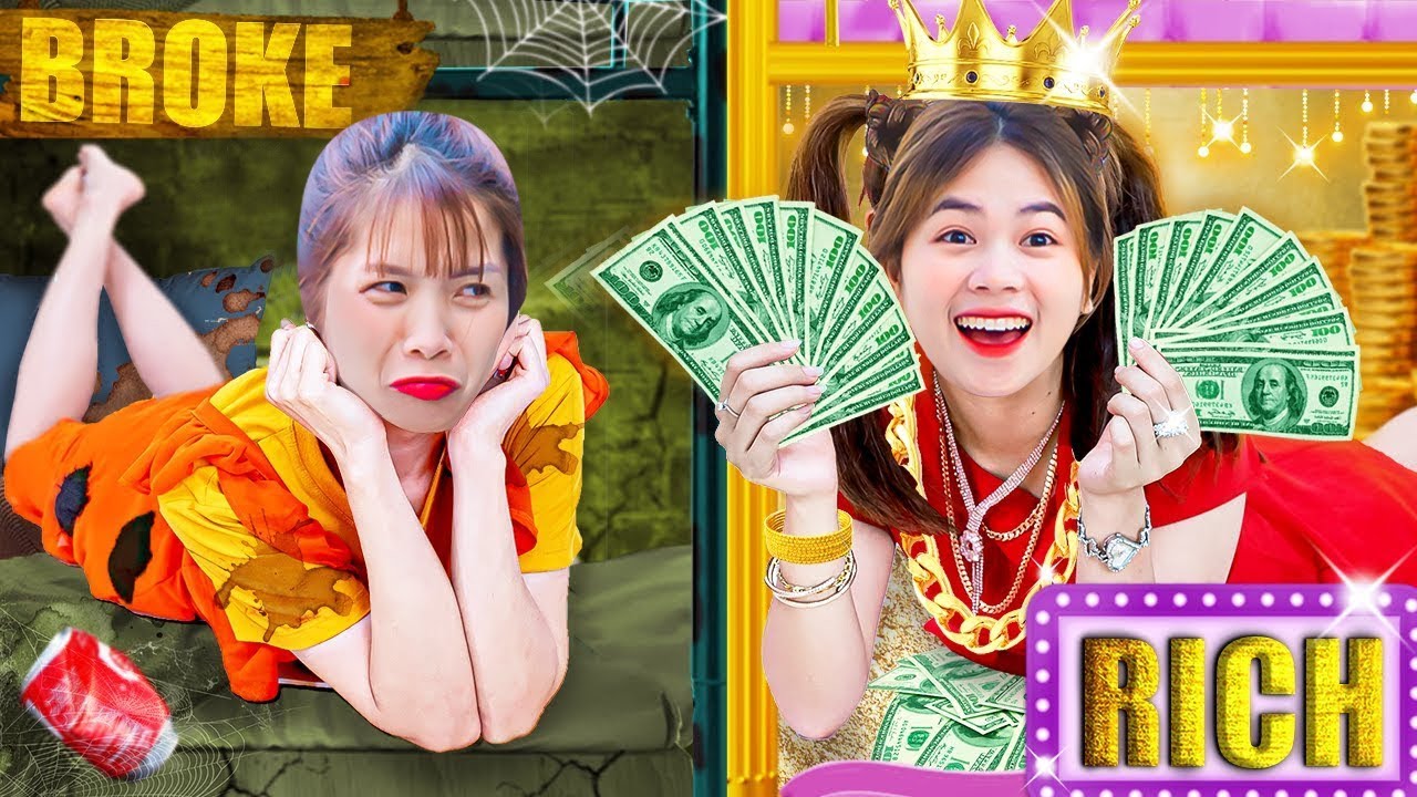 Rich Baby Doll vs Poor Baby Doll #2 |DC Friends - YouTube