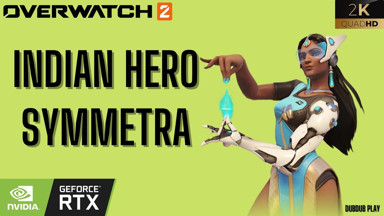 Desi Heroien Satya Vaswani as Symmetra in Overwatch 2 #overwatch2 # ...