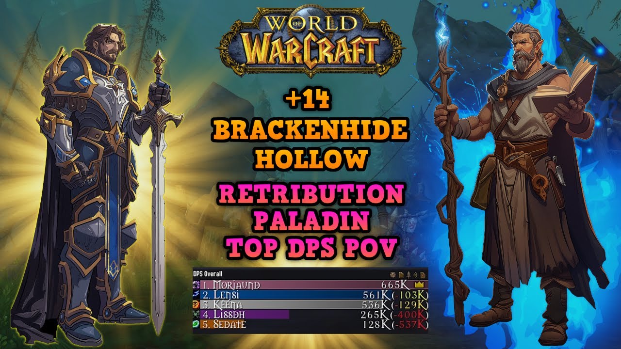 Paladin GOD vs Meta Priest and Chad Shaman?! | +14 Brackhenhide Hollow ...