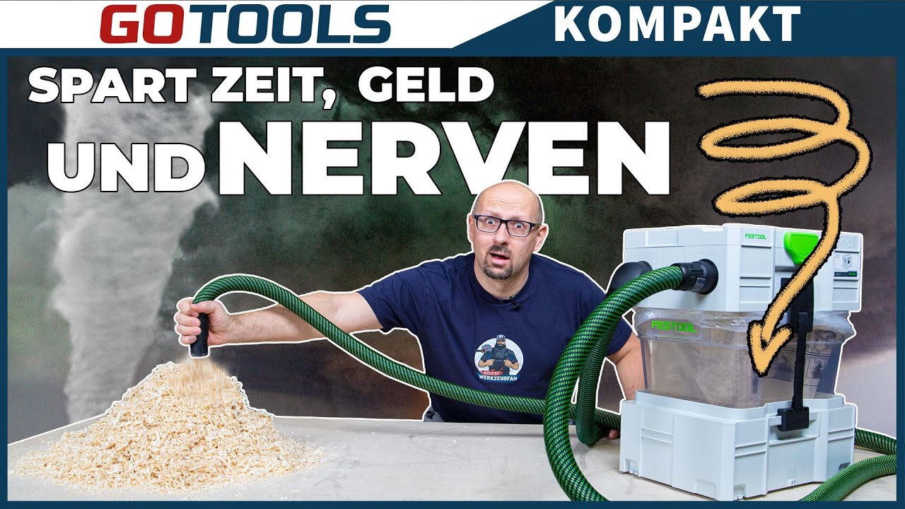 Zyklonabscheider der Extraklasse! Der Festool Vorabscheider CT-VA-20 ...
