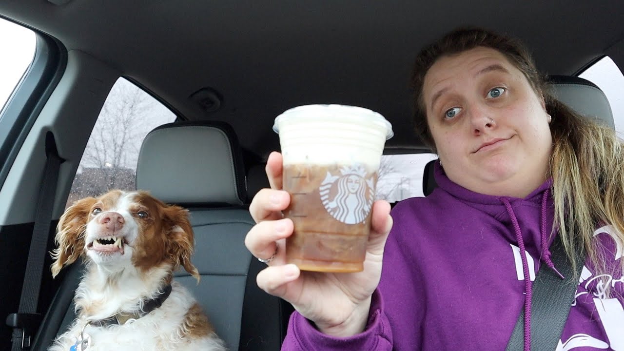 Coffee Runs : Trying Starbucks Pistachio Cream Cold Brew - YouTube