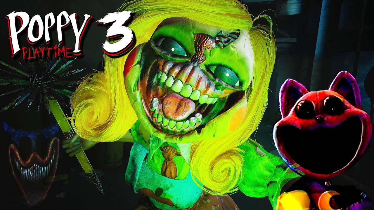 Hallucinating On CatNap's Red Smoke - Poppy Playtime 3 - YouTube