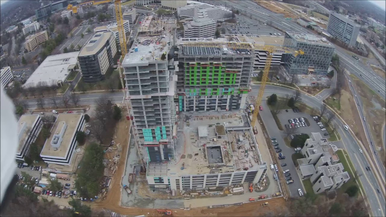 Tysons Hanover Nouvelle Topping Out Holidays 2014 - YouTube