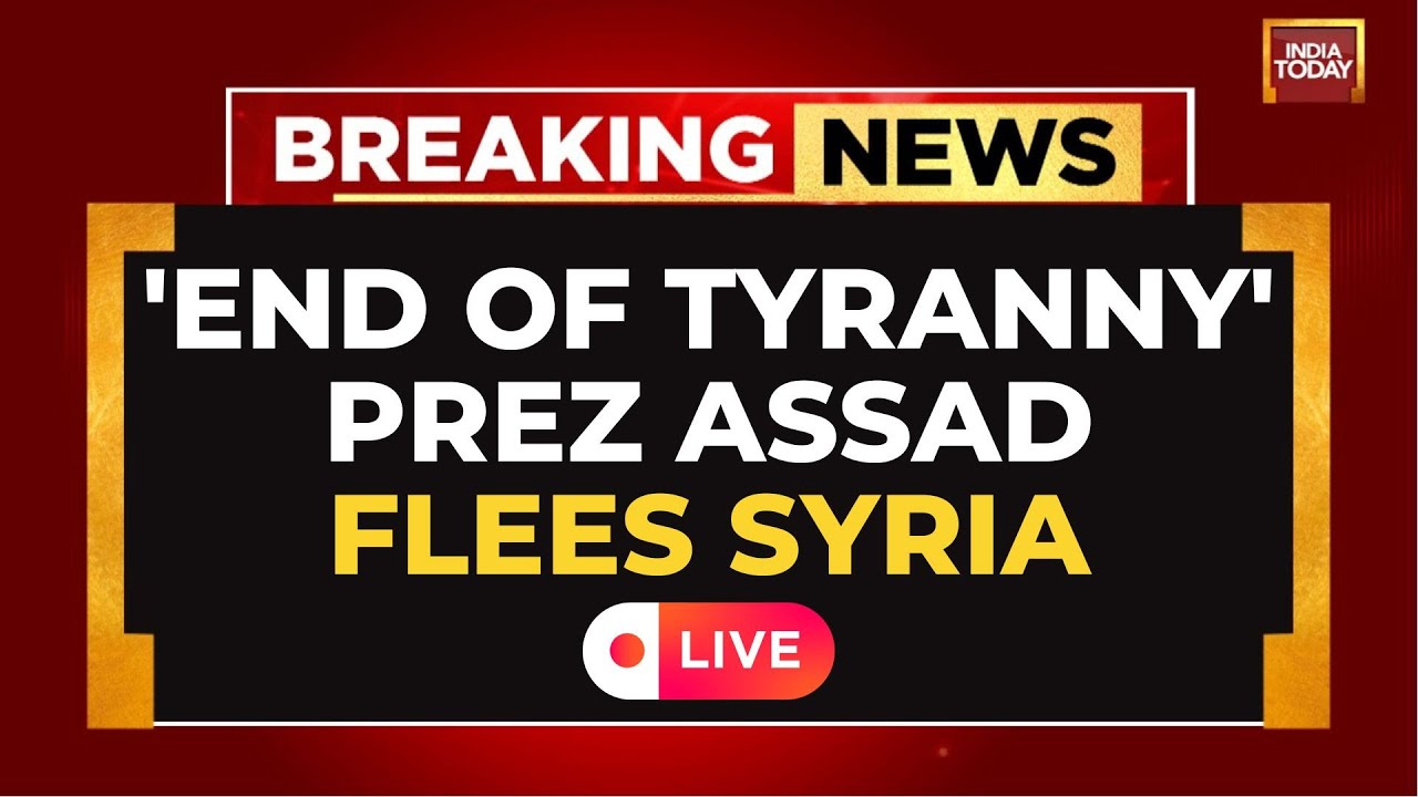 Syrian Civil War LIVE Update: Bashar Al-Assad Flees Syria As Rebels ...