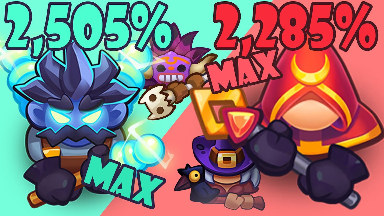 Cultist Max Critical 2,285% VS Tesla Max Critical 2,505% PvP - Rush ...