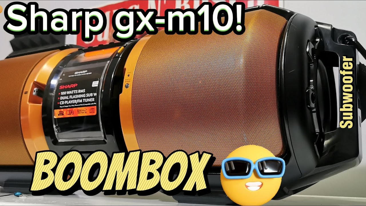 SHARP GX-M10 🔥🔊 ANÁLISIS // TEST DE SONIDO 🥵😎 - YouTube