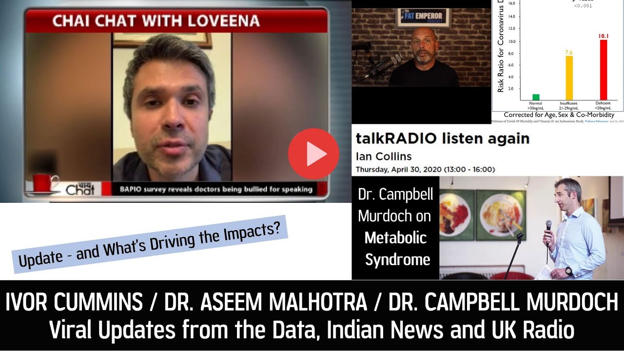 Viral Issue Data Update and Two Top Doctors in the News - YouTube