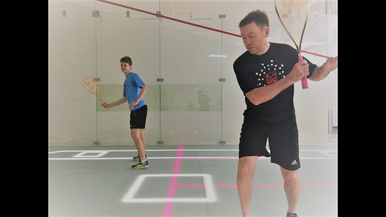 MSquash Accelerator is ready for high performance squash training - YouTube
