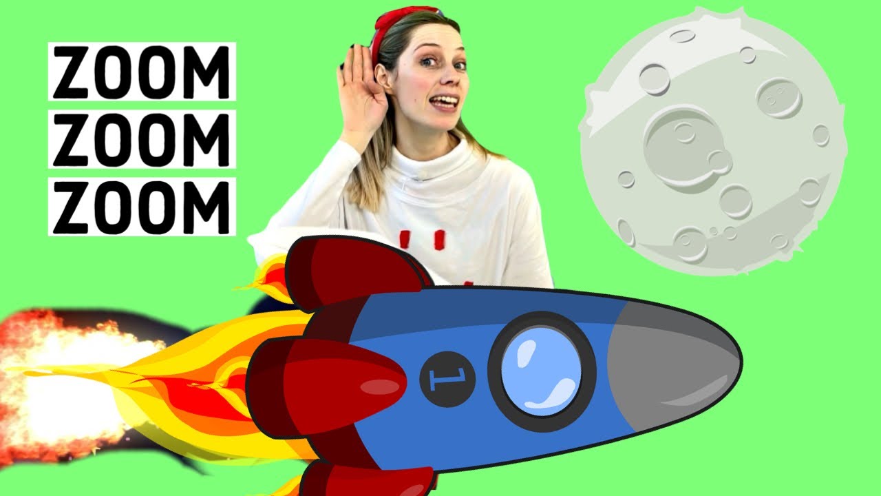 Zoom Zoom Zoom, We're Going To The Moon I Songs for Kids - YouTube