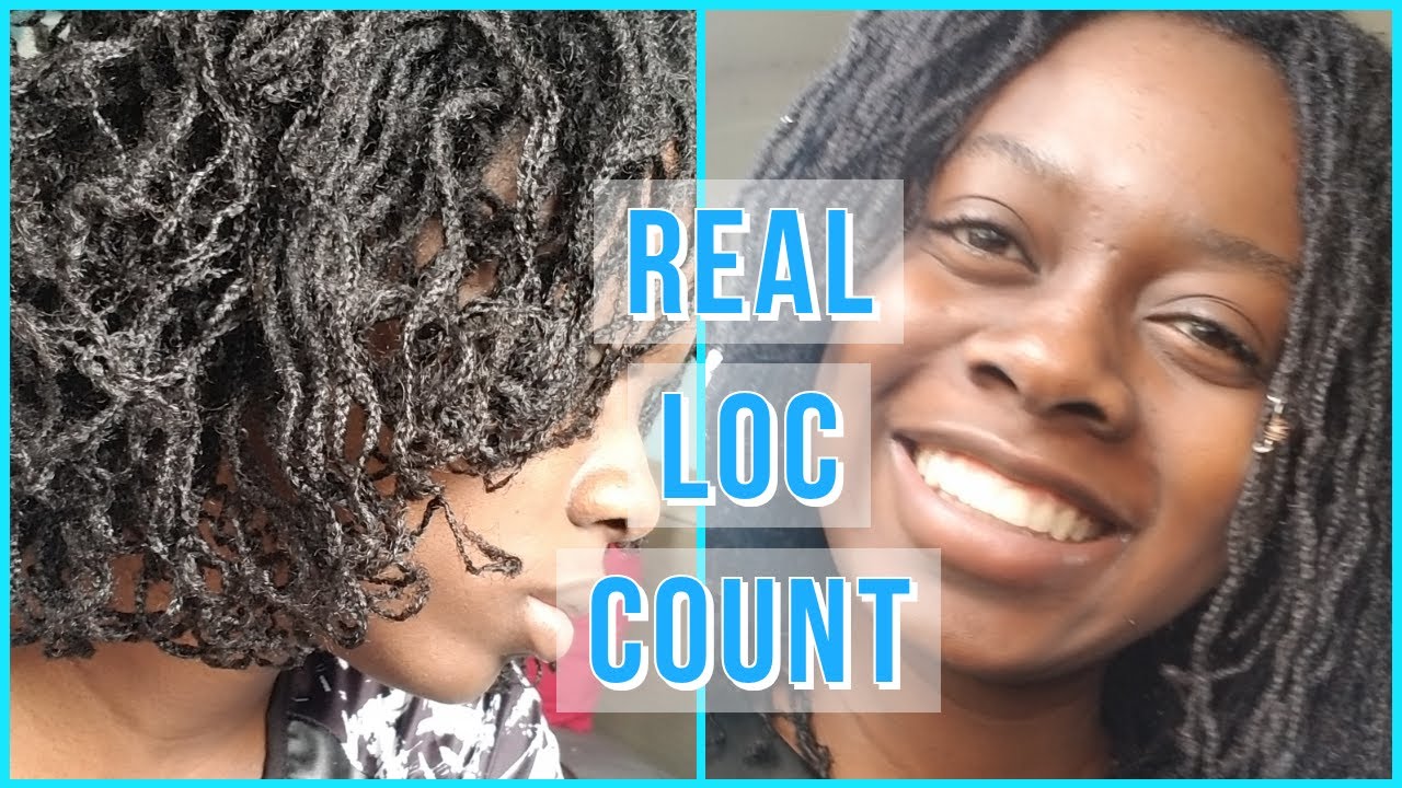 #Loccount FIRST TIME COUNTING MY LOCS IN ALMOST 2 YEARS!! - YouTube