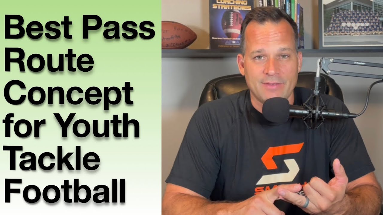Best Pass Route Concept for Youth Tackle Football - YouTube