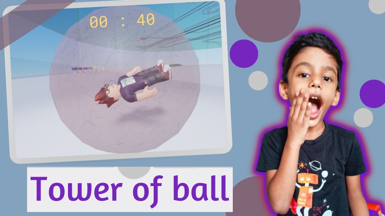 Tower of Ball on roblox | fun gameplay | easy game | kids gaming - YouTube