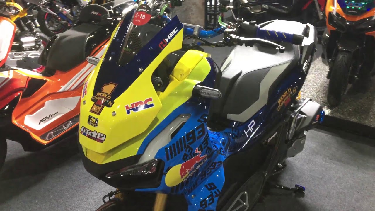 HONDA ADV 150 MODIFIED - YouTube