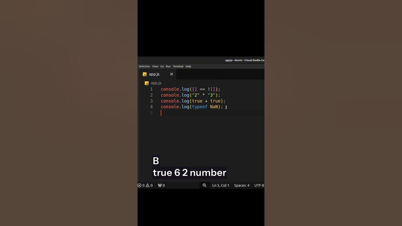 Can you solve this JavaScript puzzle? - YouTube