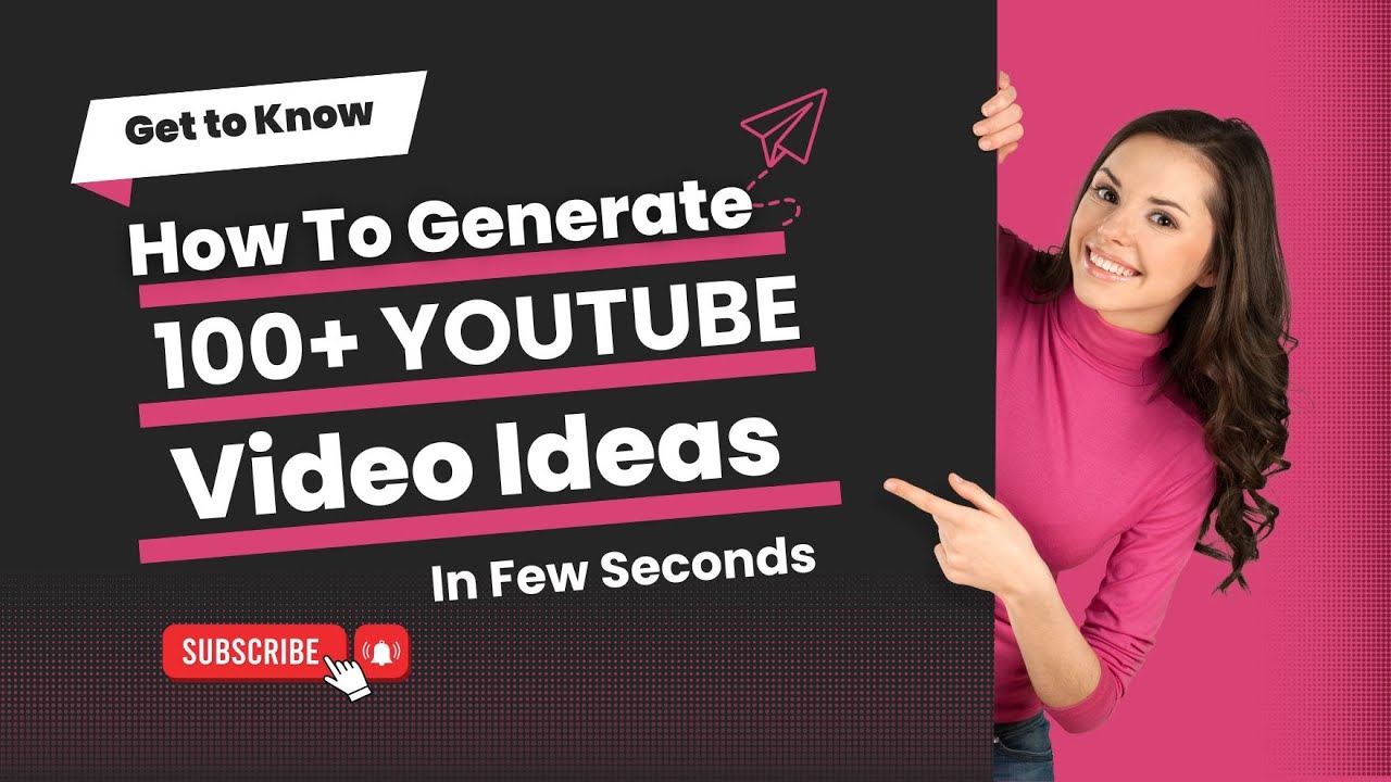 How to Generate 100+Youtube Video Ideas In Few Seconds - YouTube