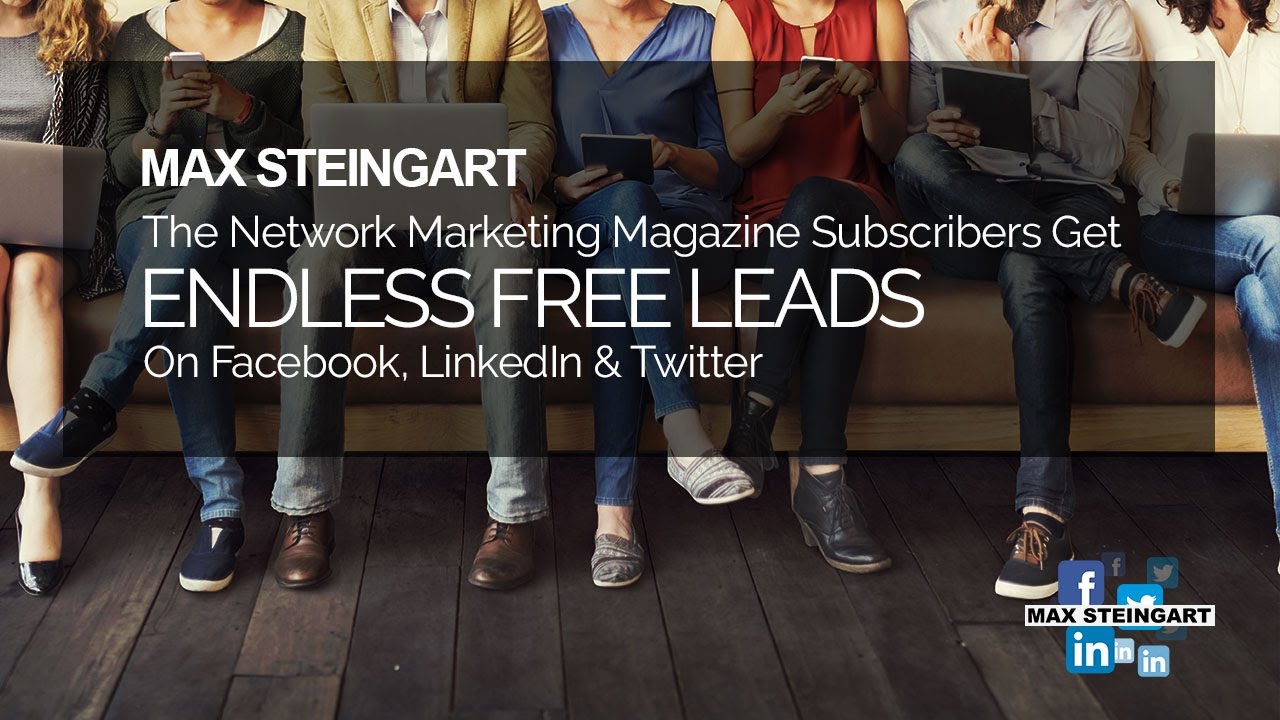 The Network Marketing Magazine Subscribers Get Endless Free Leads On ...