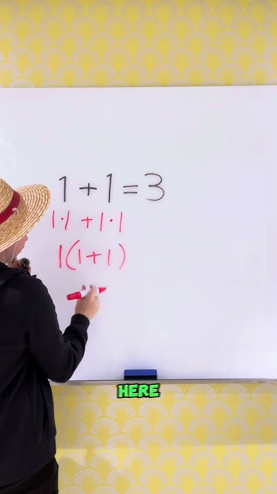 1 + 1 does NOT equal 2 - YouTube