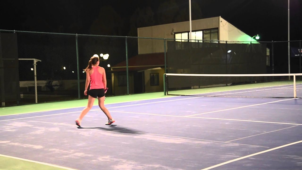Victoria Montoya Tennis Video 2015 - YouTube