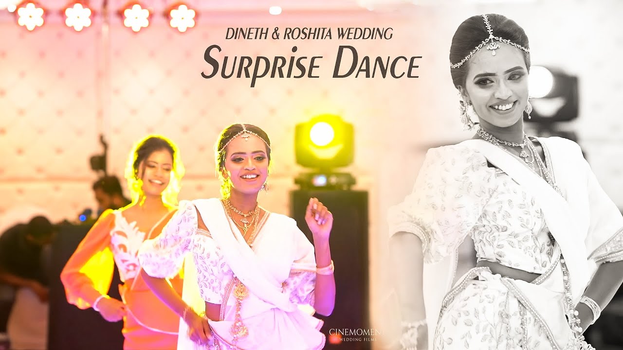 Dineth & Roshita Wedding Surprise Dance - YouTube