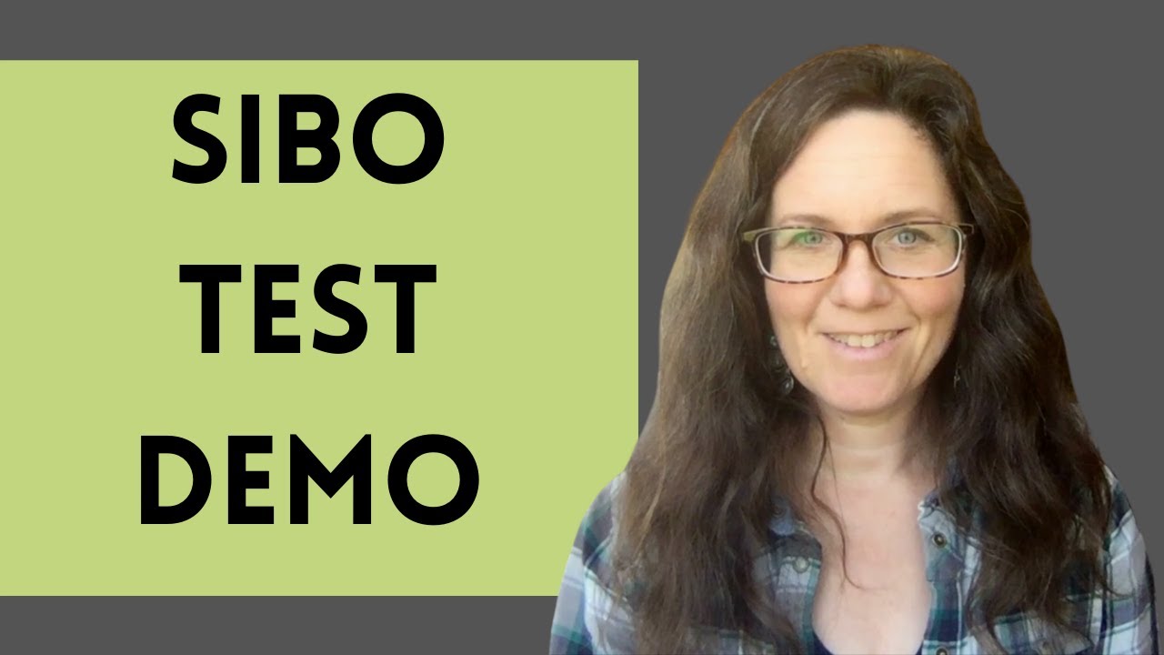 How to Test for SIBO at Home: SIBO TEST DEMO - YouTube