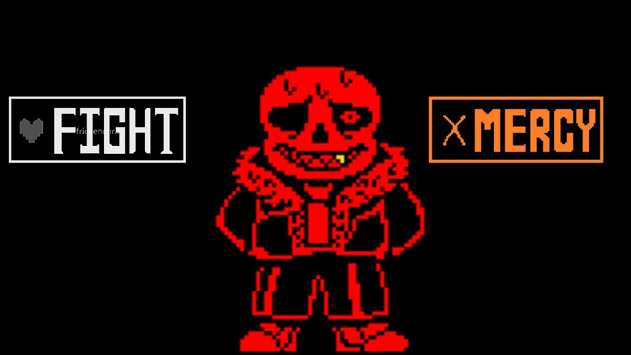 Underfell Pacifist Fan game - YouTube