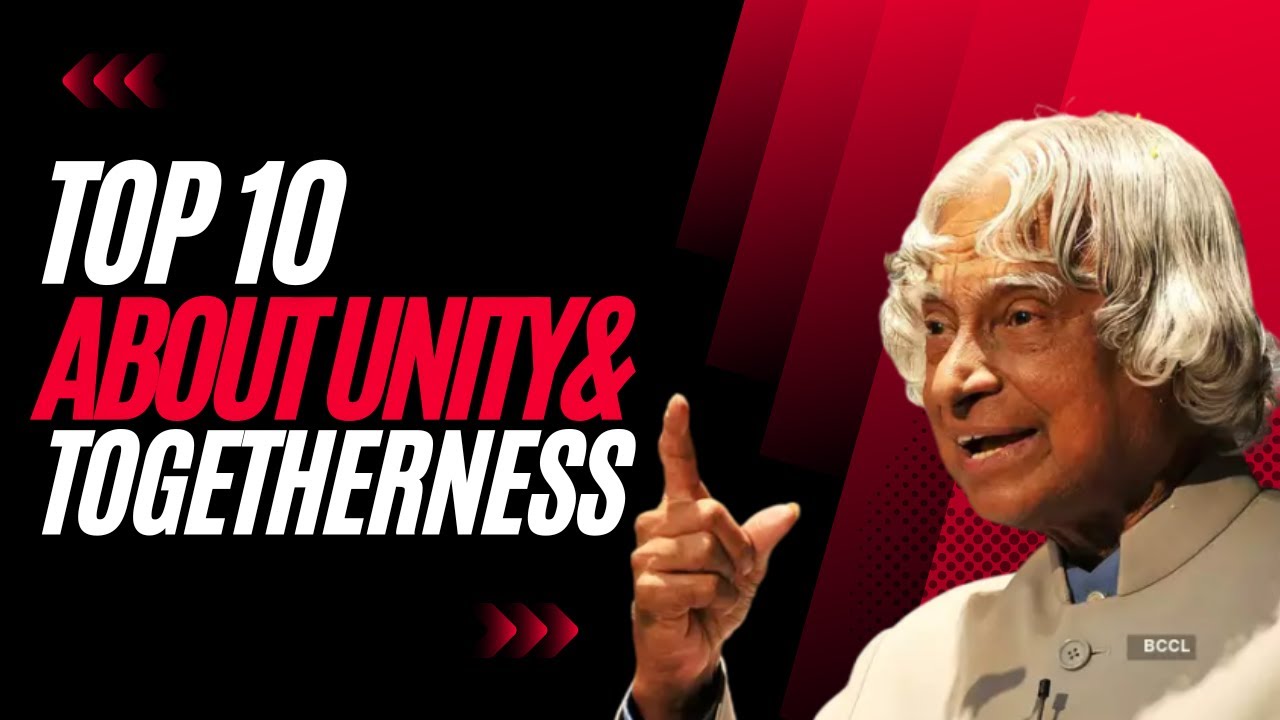 "United We Stand: Top 10 Quotes Inspiring Unity & Togetherness" - YouTube
