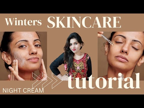 WINTERS SKIN CARE/NIGHT CREAM FOR WINTER/ HOW TO MAKE NIGHT CREAM FOR ...