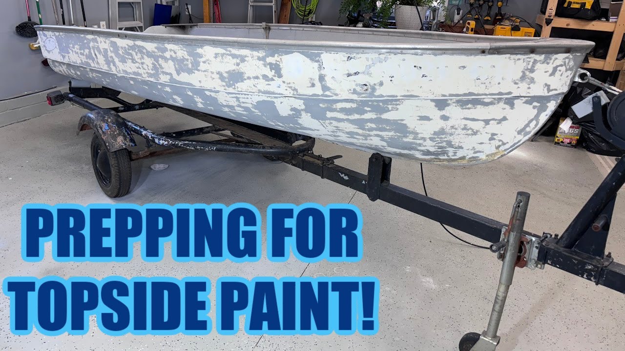 How-To prep before topside primer. - YouTube