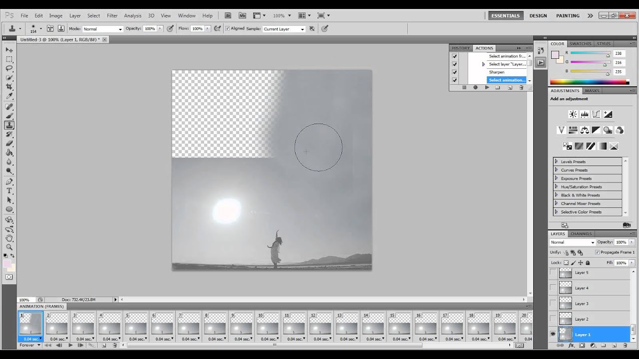 How to Make an extended background - YouTube