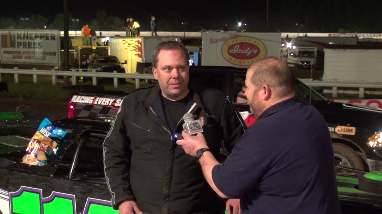Finishing third and second in the last two features, it was great that ...