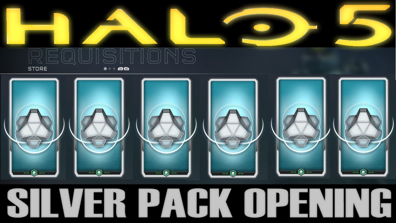 Halo 5 - Silver REQ pack TIPS and Opening - Tons of Rares! - YouTube