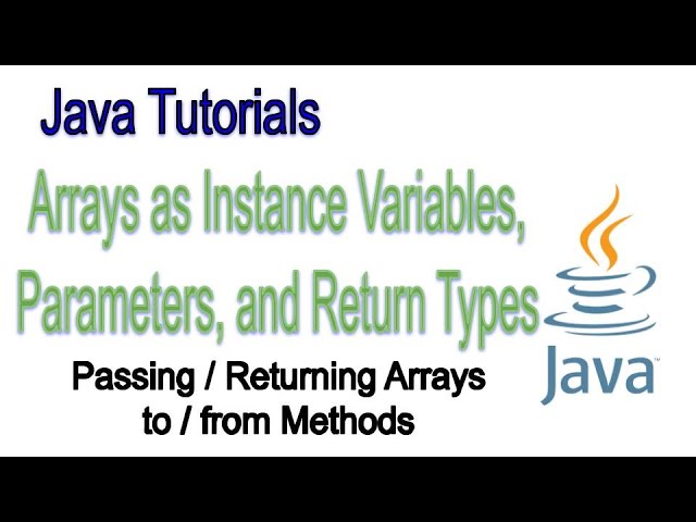 Java Array Of Objects Part 3 Youtube In Java How To Join Arrays 3 8322