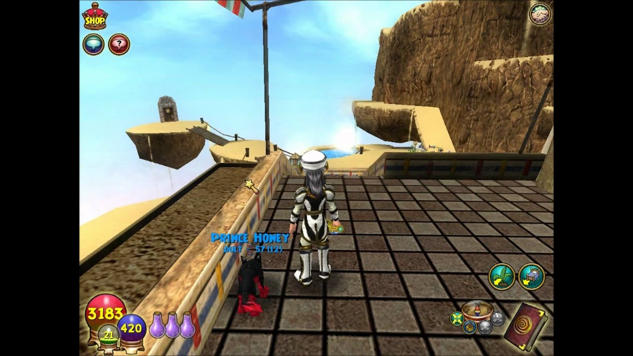 Wizard101 Desert Villa Tour - YouTube