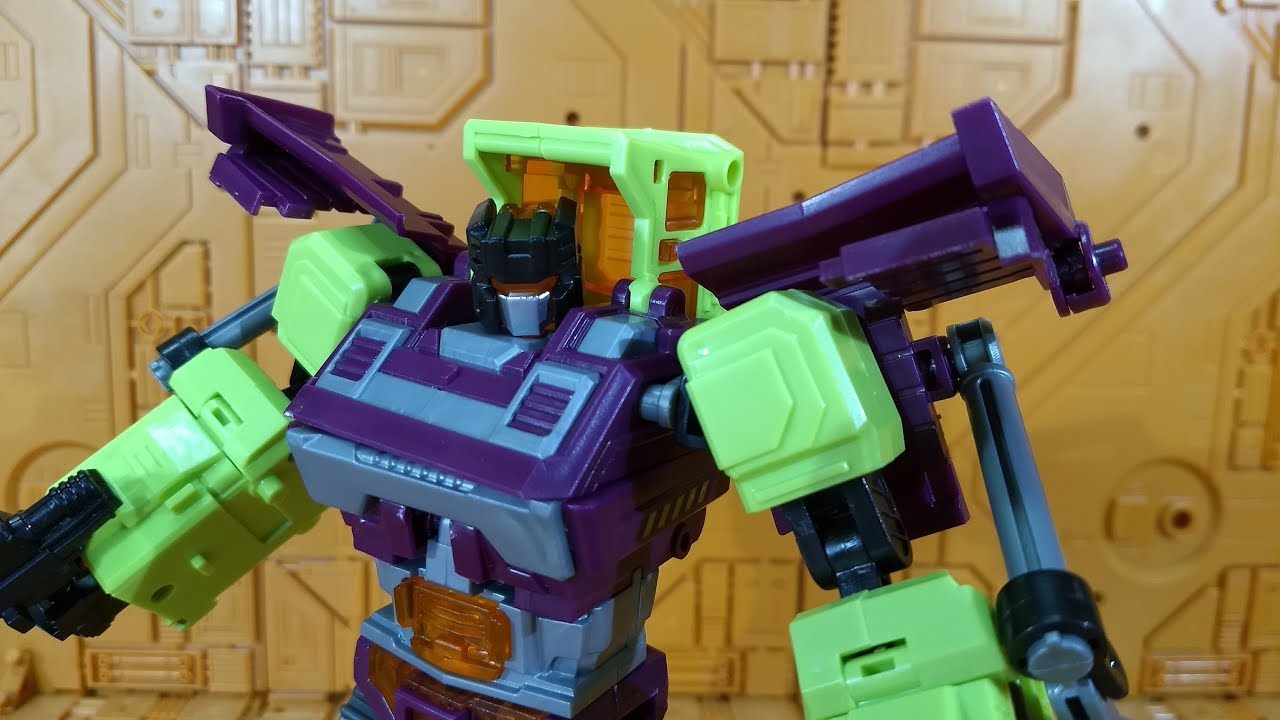 Review Transformers NBK-03 Bulldozer KO GT-1D Bonecrusher Devastator ...