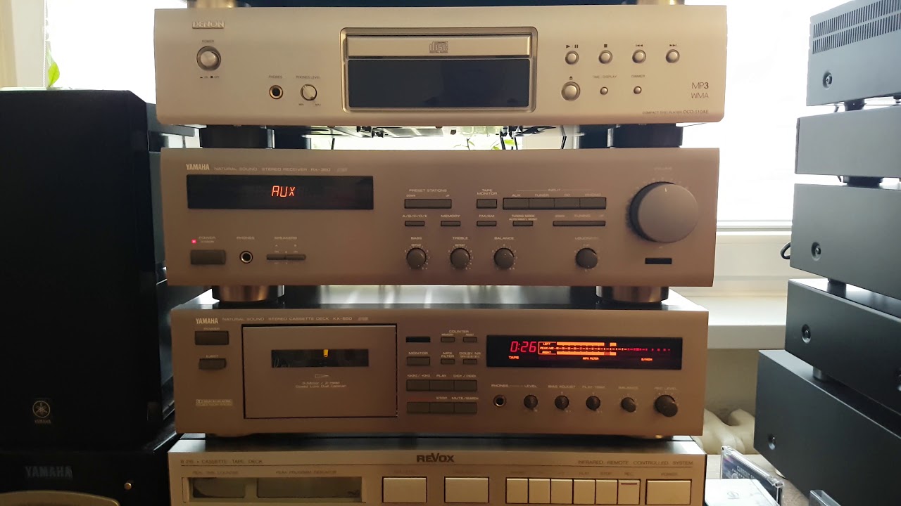 Technics RS-AZ7 vs. YAMAHA KX-650 RS - YouTube