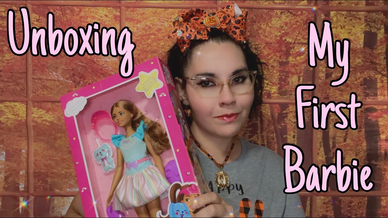 💖My First Barbie💖Unboxing💖 - YouTube
