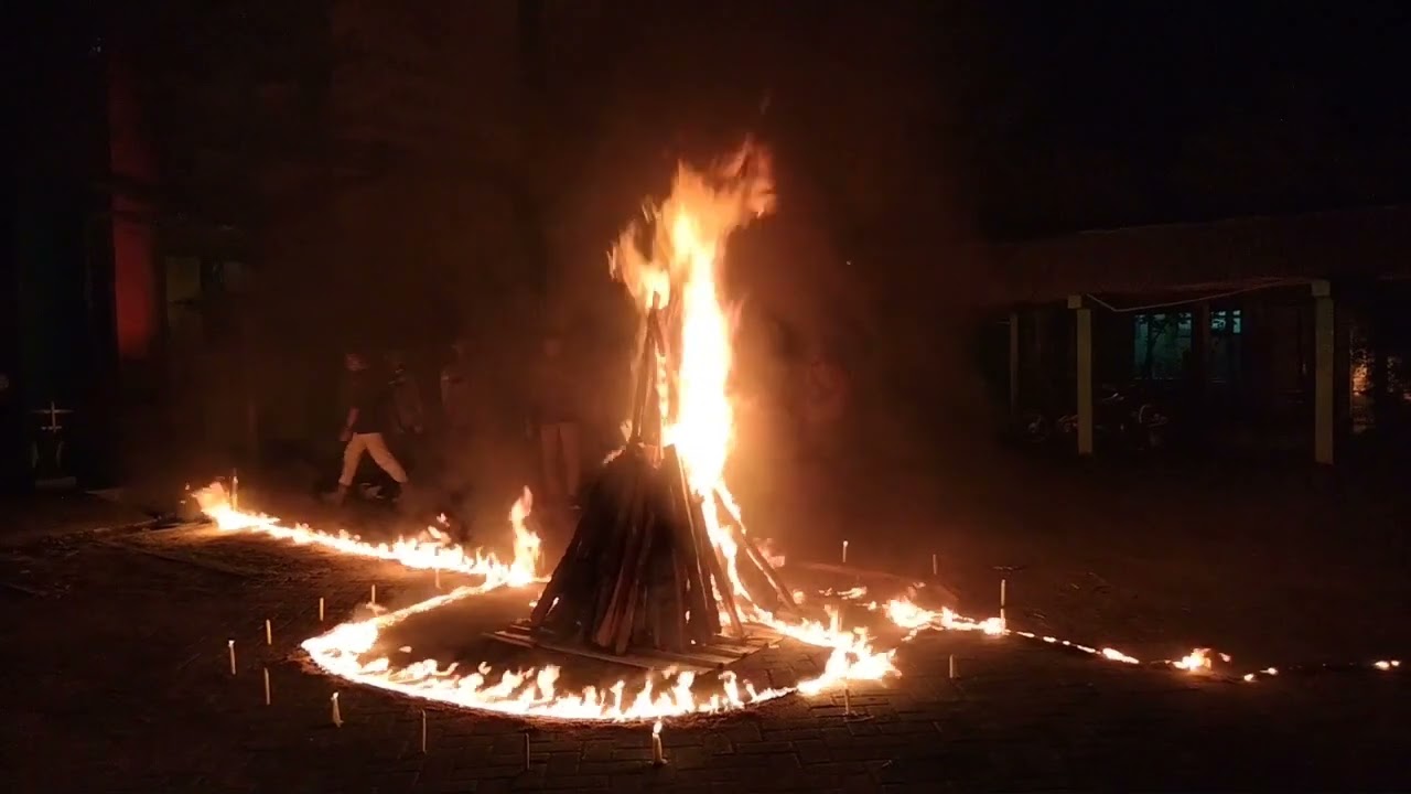 UPACARA API UNGGUN #perkemahancda - YouTube