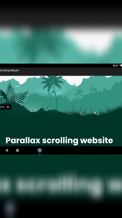 Parallex Scrolling Website After Learning Htmlcssjsshortsytshortscodingviral