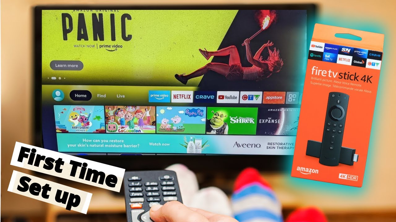 Fire Tv Stick 4K First Time Setup | 2021 - YouTube