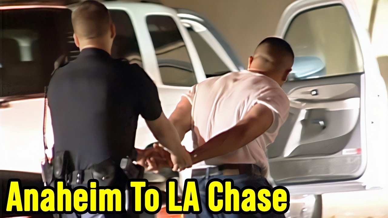 High Speed Pursuit: A High Speed Police Chase From Anaheim To LA! - YouTube