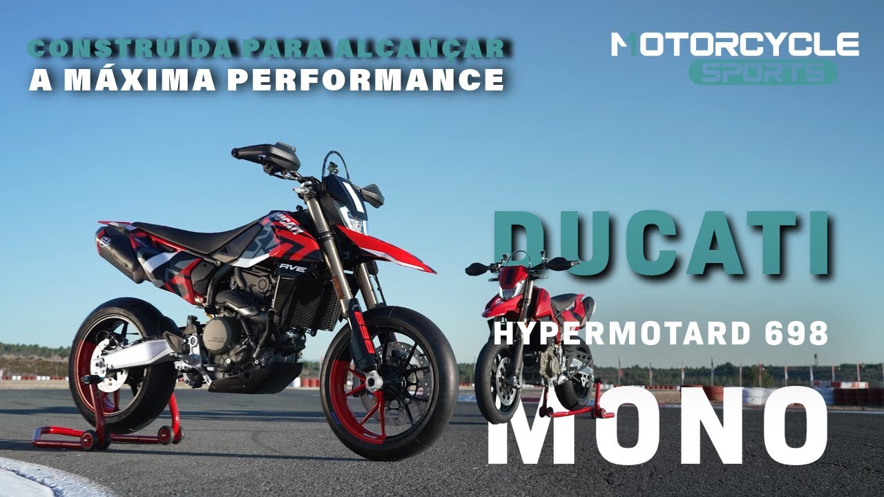 Ducati Hypermotard 698 Mono - Design italiano, ADN na competição - YouTube