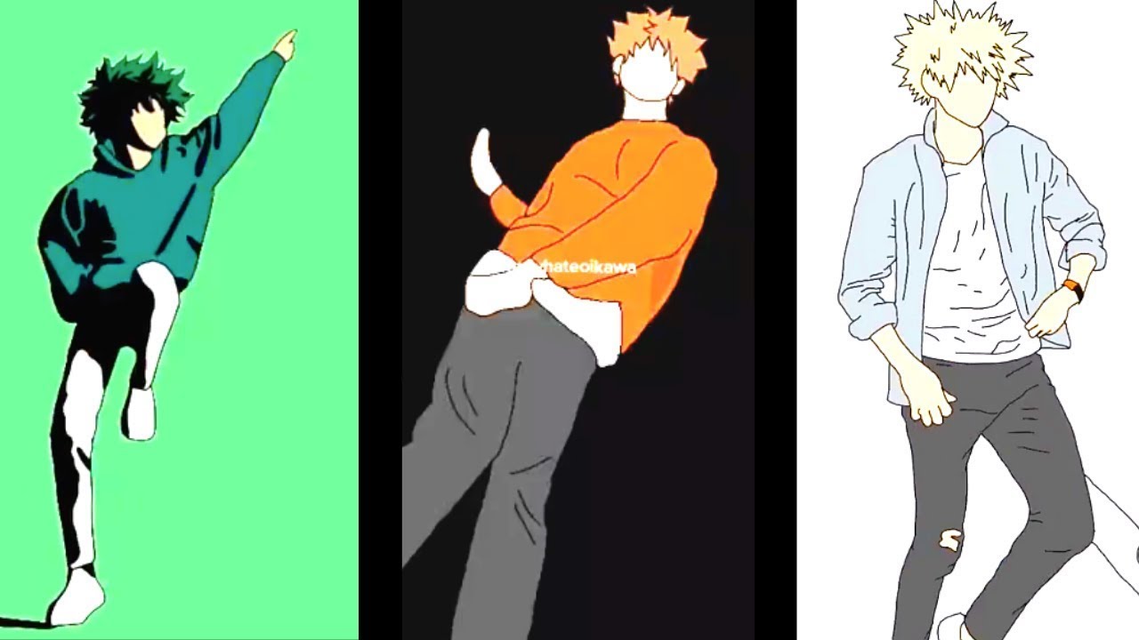 Anime characters dancing compilation part 2| tiktok compilation | 2021 ...